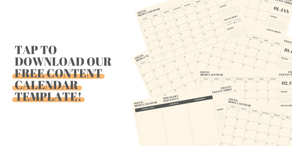 Create a Social Media Content Calendar (+ Free Template!) - GS