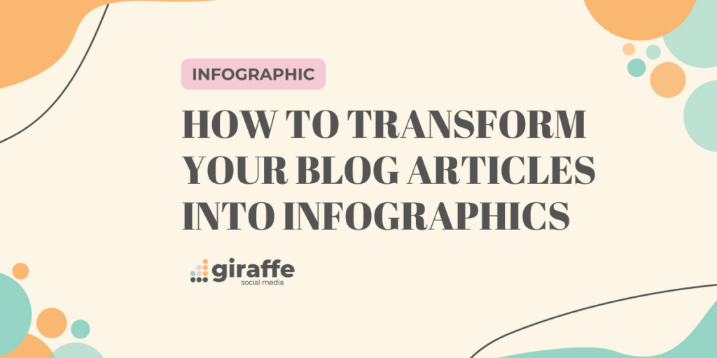 How to Transform Your Blog Articles into Infographics [INFOGRAPHIC ...